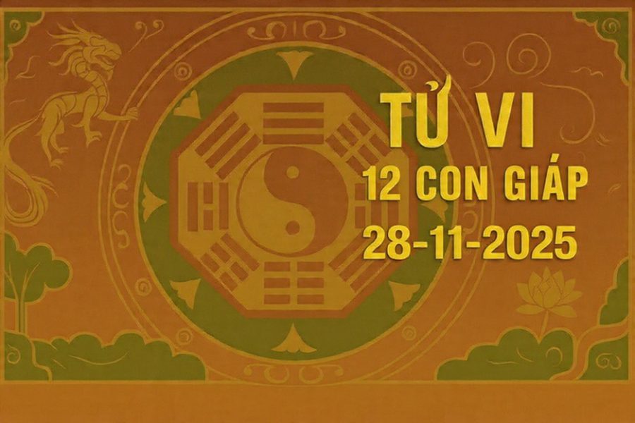 Tử vi 12 con giáp ngày 28/11/2025 - Tử Vi 12 Con Giáp