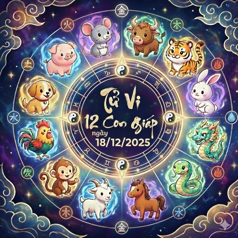Bảng tra cứu 12 con giáp theo năm sinh và mệnh tương ứng